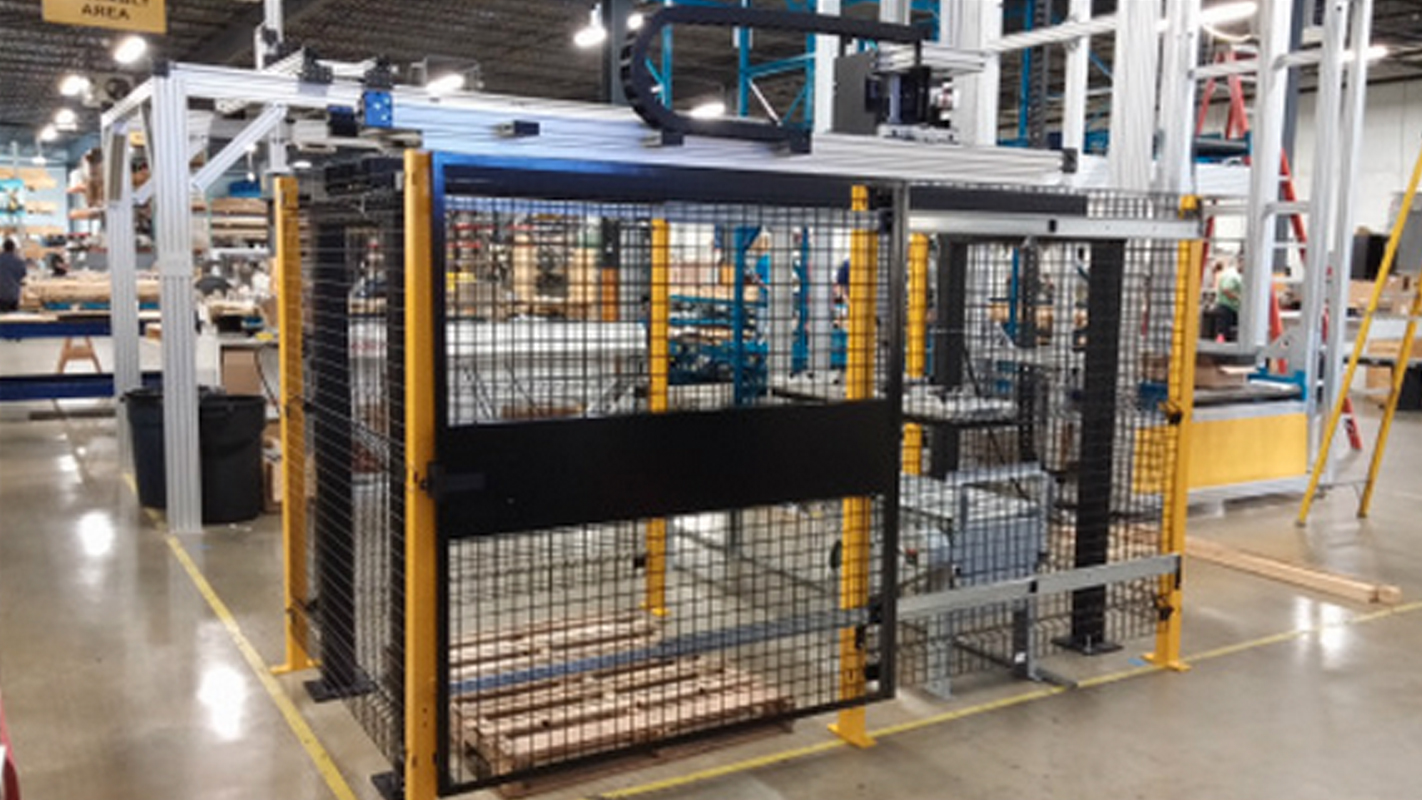 X/Z Gantry Keeps Price Point Low for Palletizing Automation
