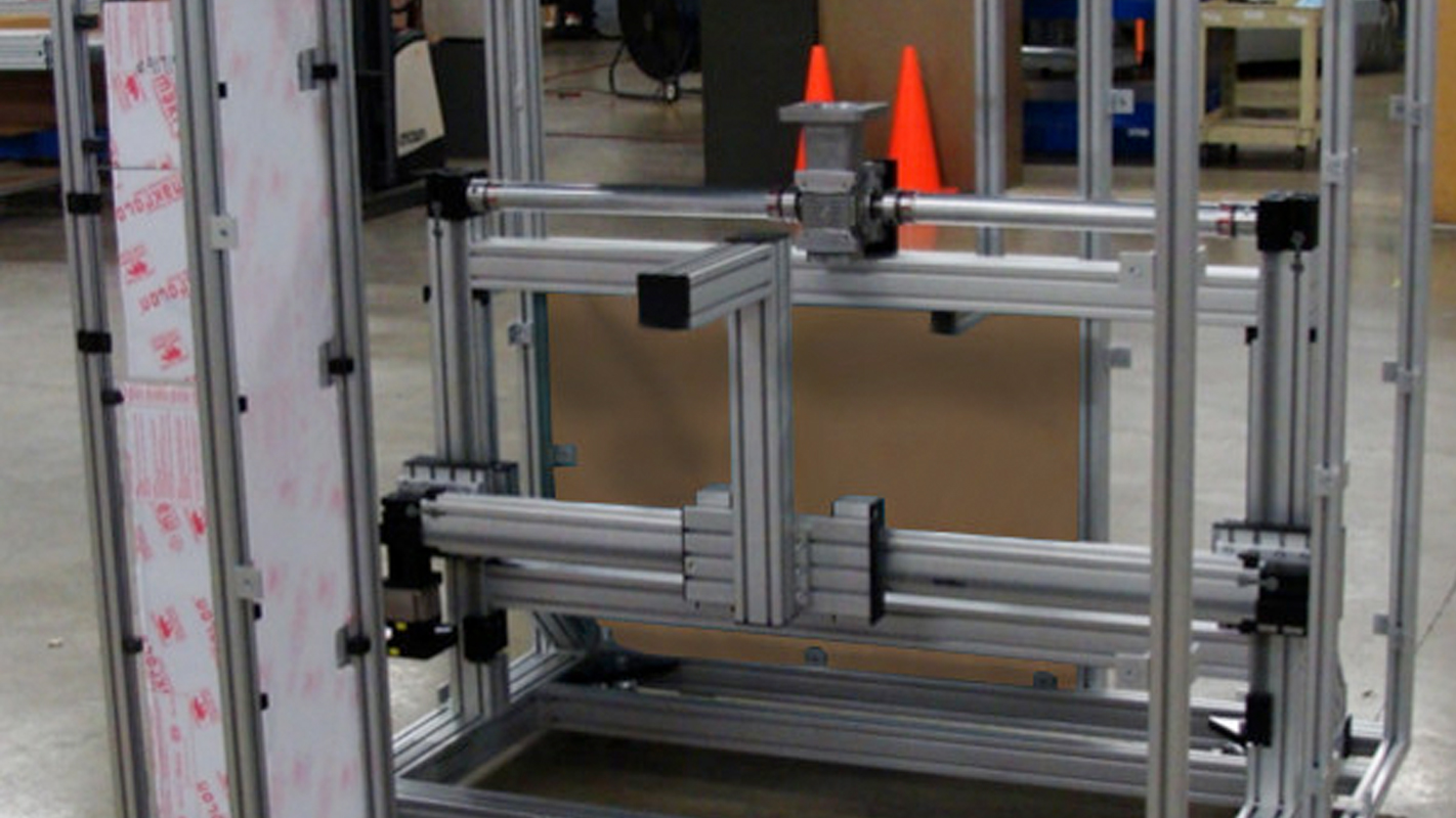 Mobile Thermal Processing XZ Gantry System - Macron Dynamics