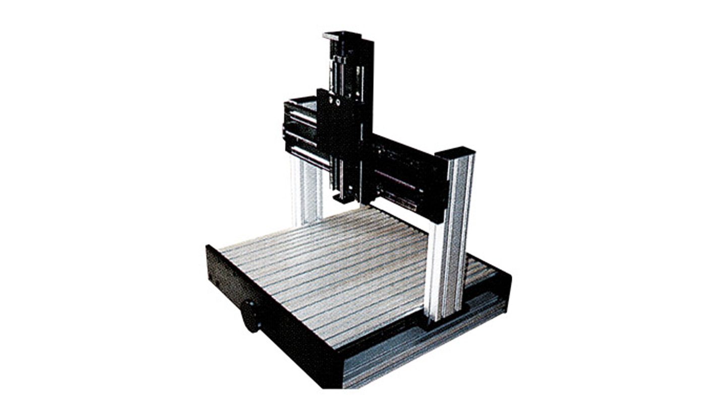 XYZ Dual Rail Positioning Table for Underwater Inspection