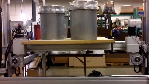 Belt Driven Parallel Lifting Stage - Macron Dynamics