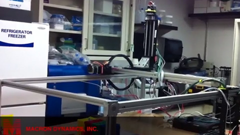 Liquid Handling Gantry Calibration - Macron Dynamics