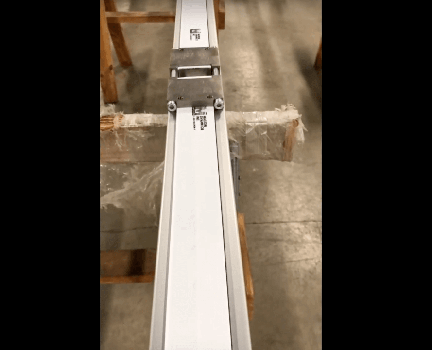 MSA-SB5 Belt-Driven Actuator Demonstration - Macron Dynamics